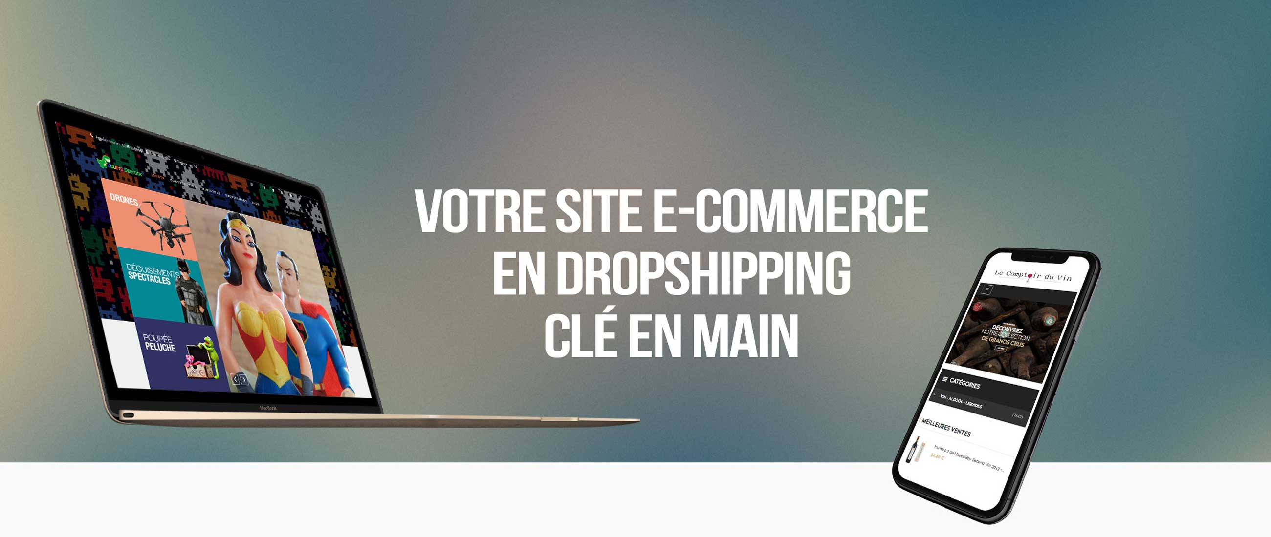 Création de site e-commerce dropshipping pour vendre sans stock